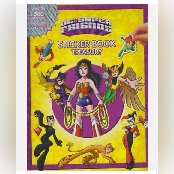 DC Comics | Toys | Dc Super Friends Sticker Book Treasury New | Poshmark